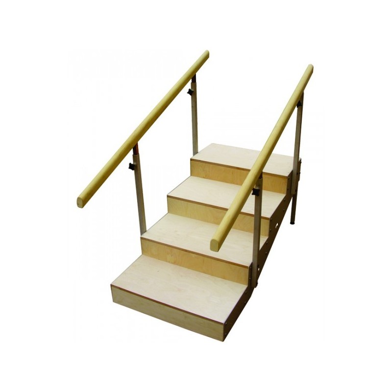 Treppe mit Rampe zur Rehabilitation