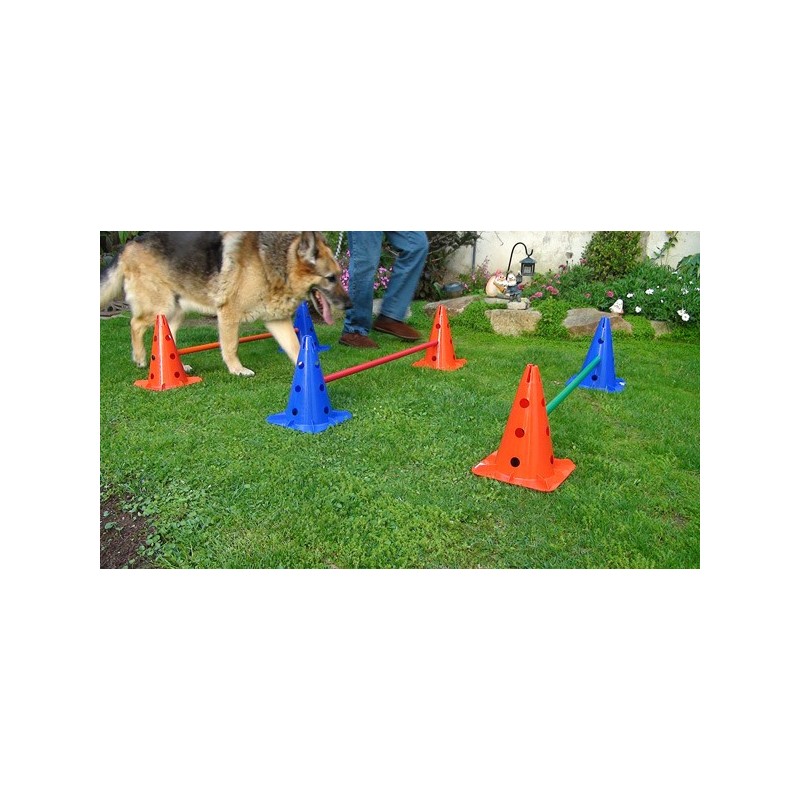 Coni perforati di plastica, coni colorati, coni per riabilitazione